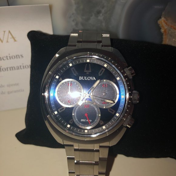 Bulova | Accessories | New Bulova 43mm Chronograph Mens Watch | Poshmark